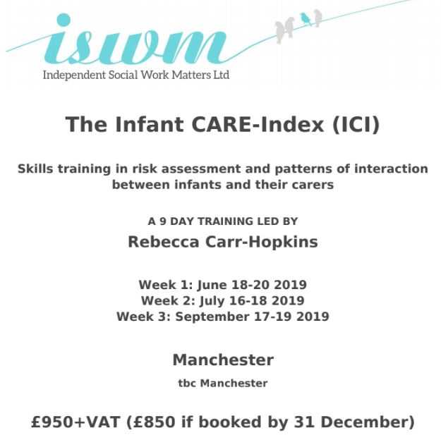 The Infant CARE-Index (ICI) Training - Psychology Experts